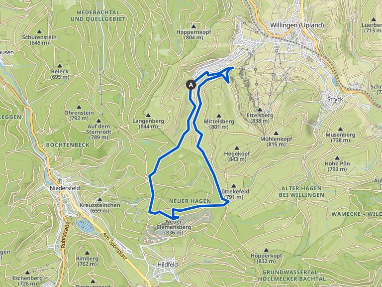 Drei Tälerweg bei Willingen im Sauerland | Wanderung | Komoot